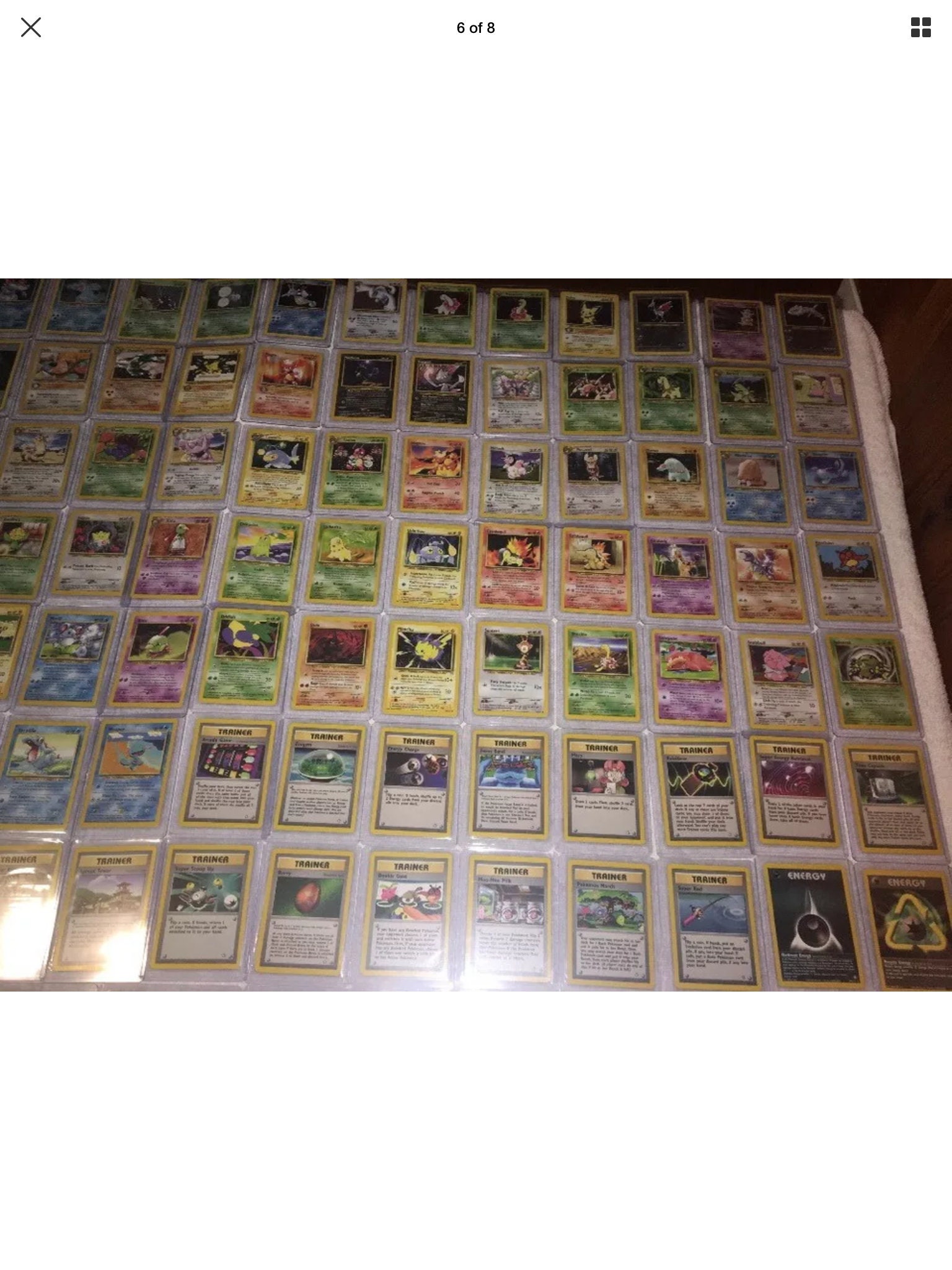 POKEMON Original Neo Genesis Set 111/111 Complete Vintage Set ...