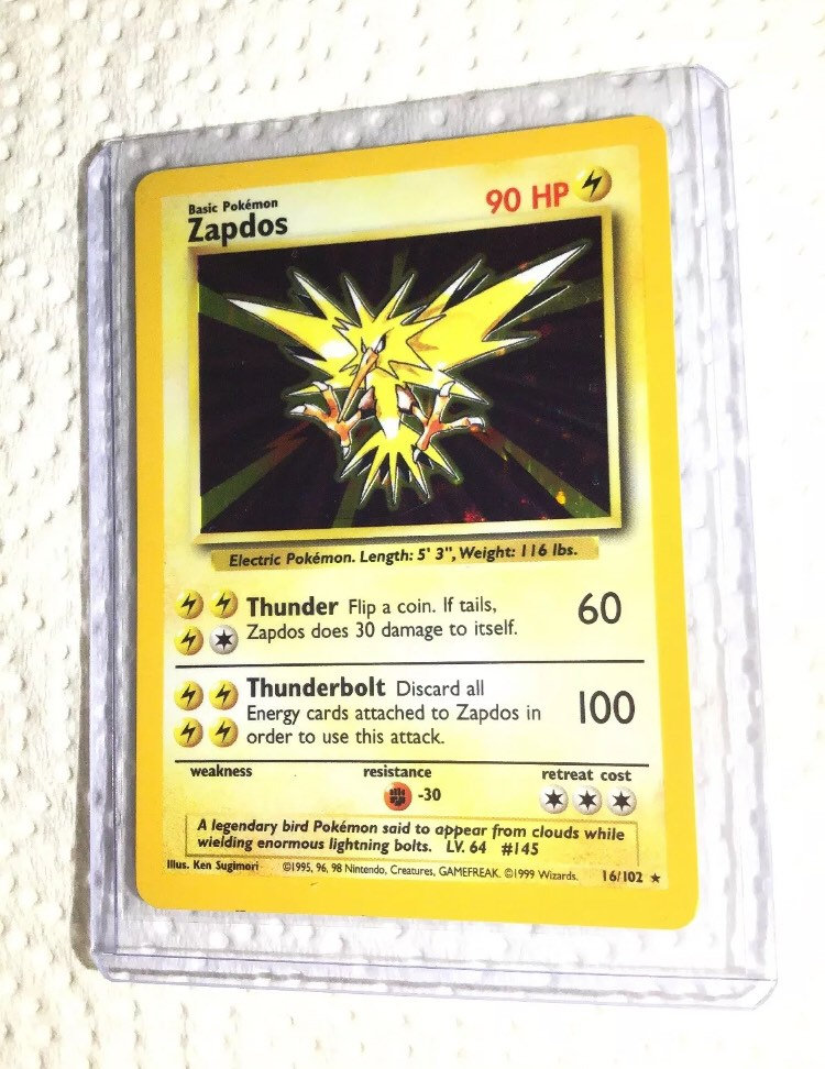 Zapdos Pokemon Card