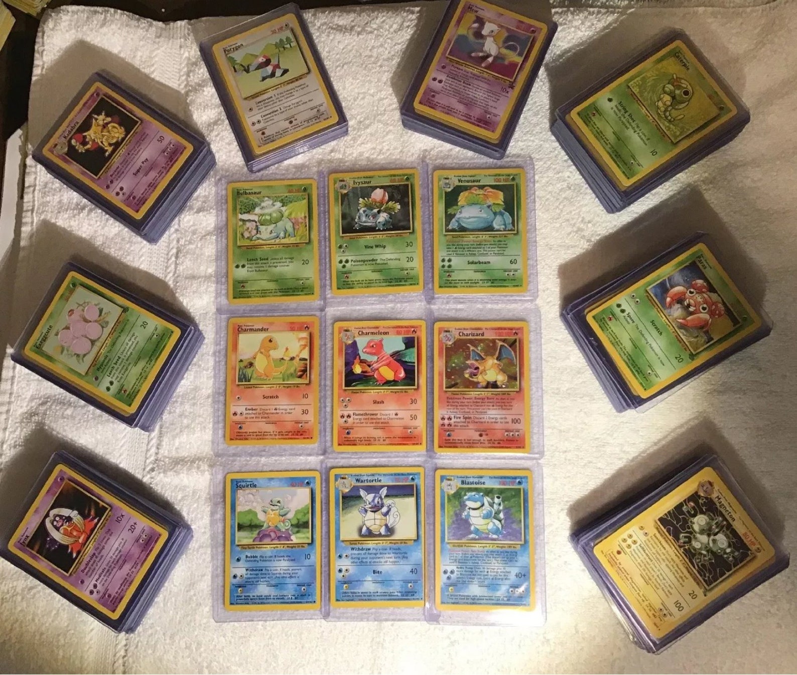 POKEMON 151 Set Complete 151 Original Base Set Jungle Set Fossil Set ...
