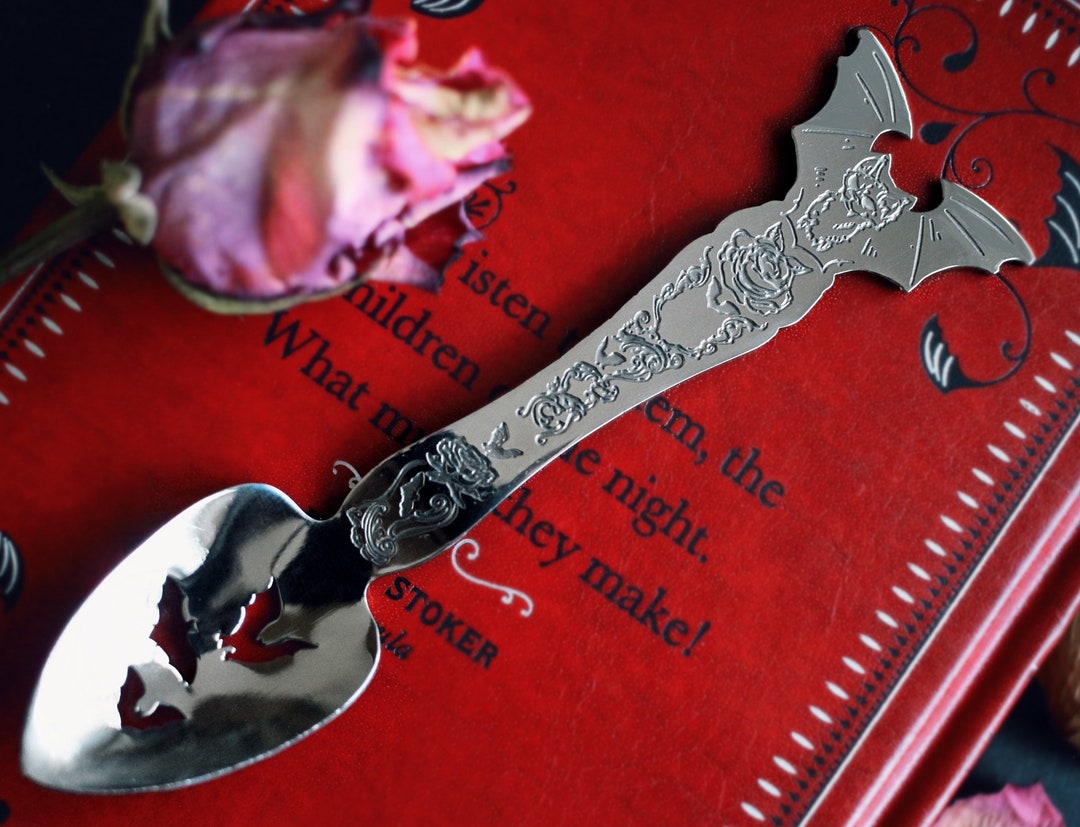 Frickin Bats Sugar Spoon/ Spoon/ Valentines Day Spoon/ Stainless Steel ...