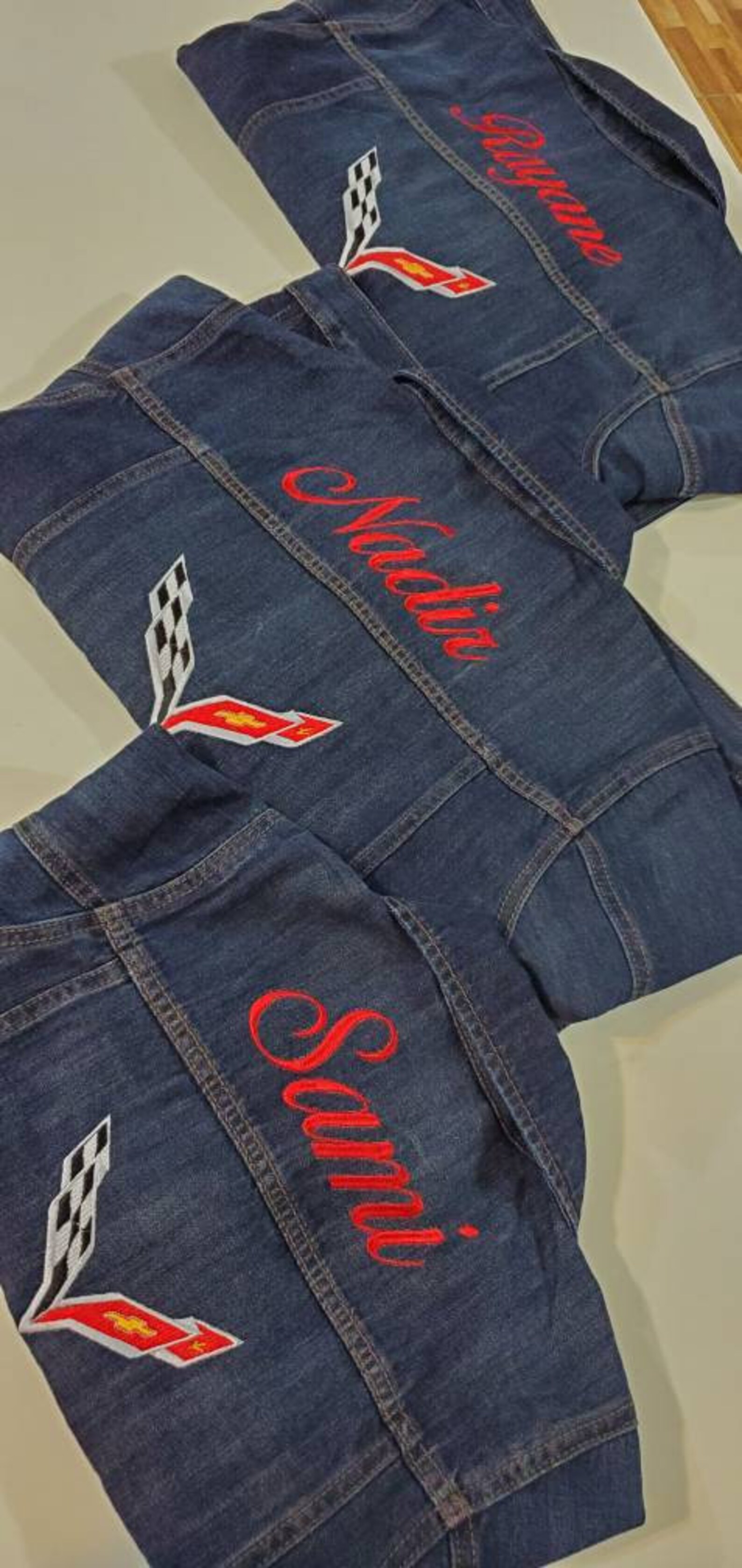 Denim Jacket Embroidery Name ,logo and Initial - Etsy UK