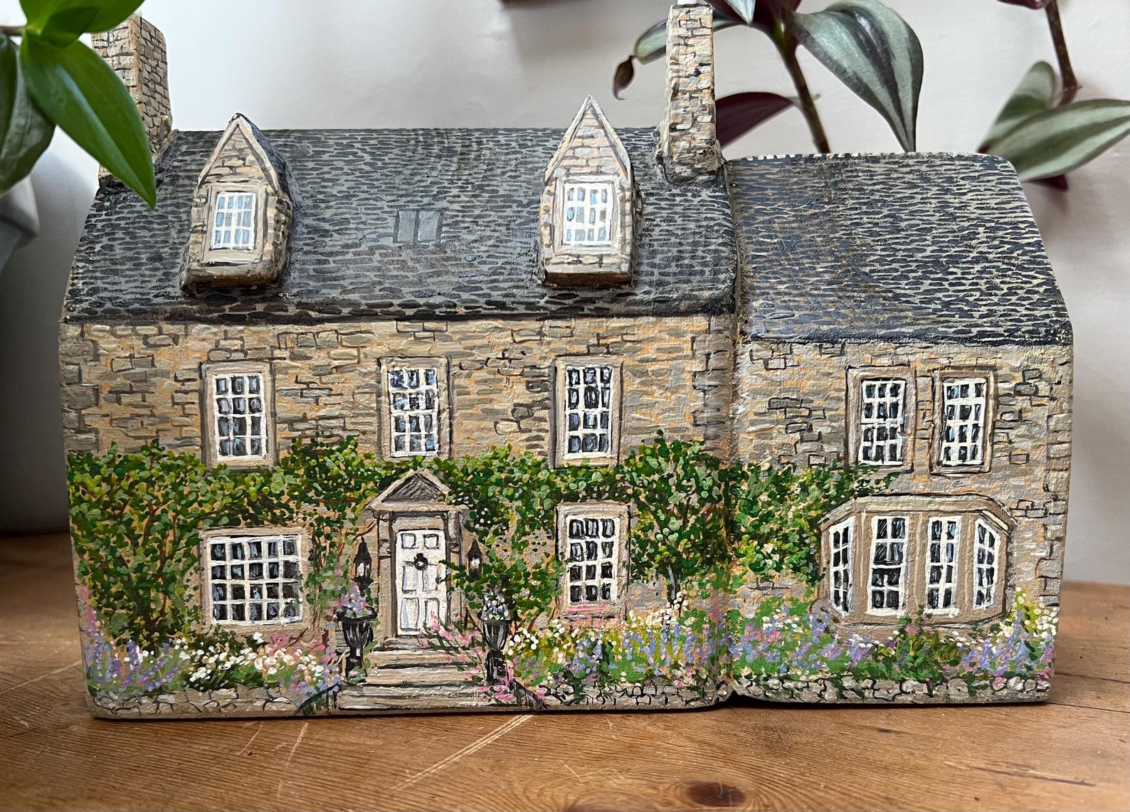 Miniature Wooden House Based on Your Own Home or Family/ Friend’s Homes ...