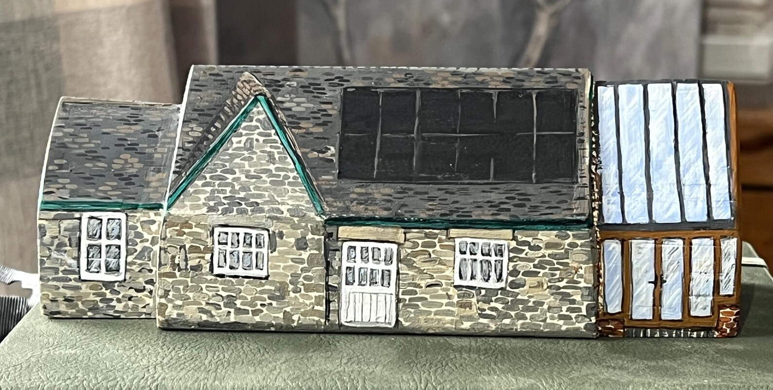 Miniature Wooden House Based on Your Own Home or Family/ Friend’s Homes ...