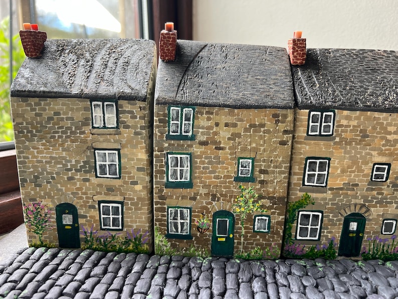 Mill Cottages, Derbyshire. - Etsy UK