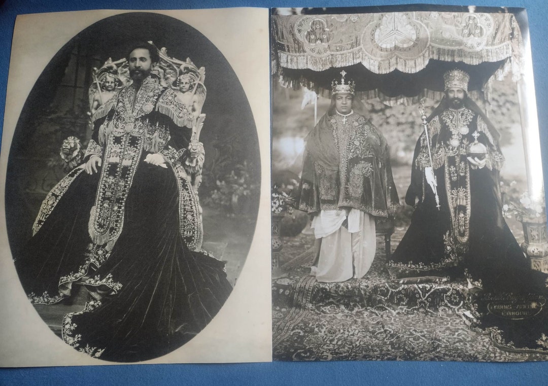 High-definition Poster 30x40 Cm With Rare Pics of His Majesty Haile ...