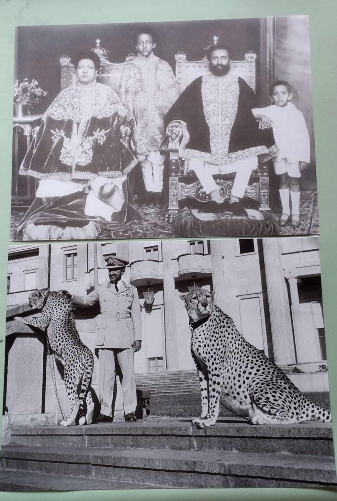 High-definition Poster 30x40 Cm With Rare Pics of His Majesty Haile ...