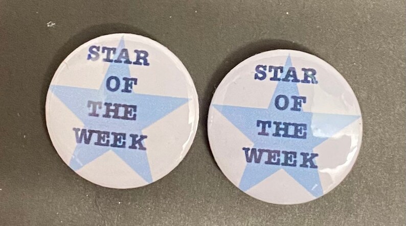 10 Star of the Week Rewards Badges. - Etsy