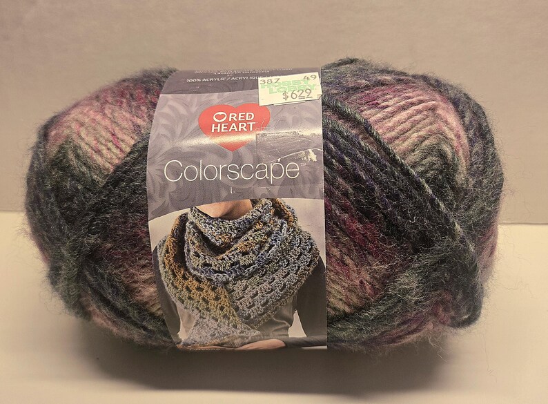 Red Heart "colorscape" Yarn, Only One Color Left! - Etsy