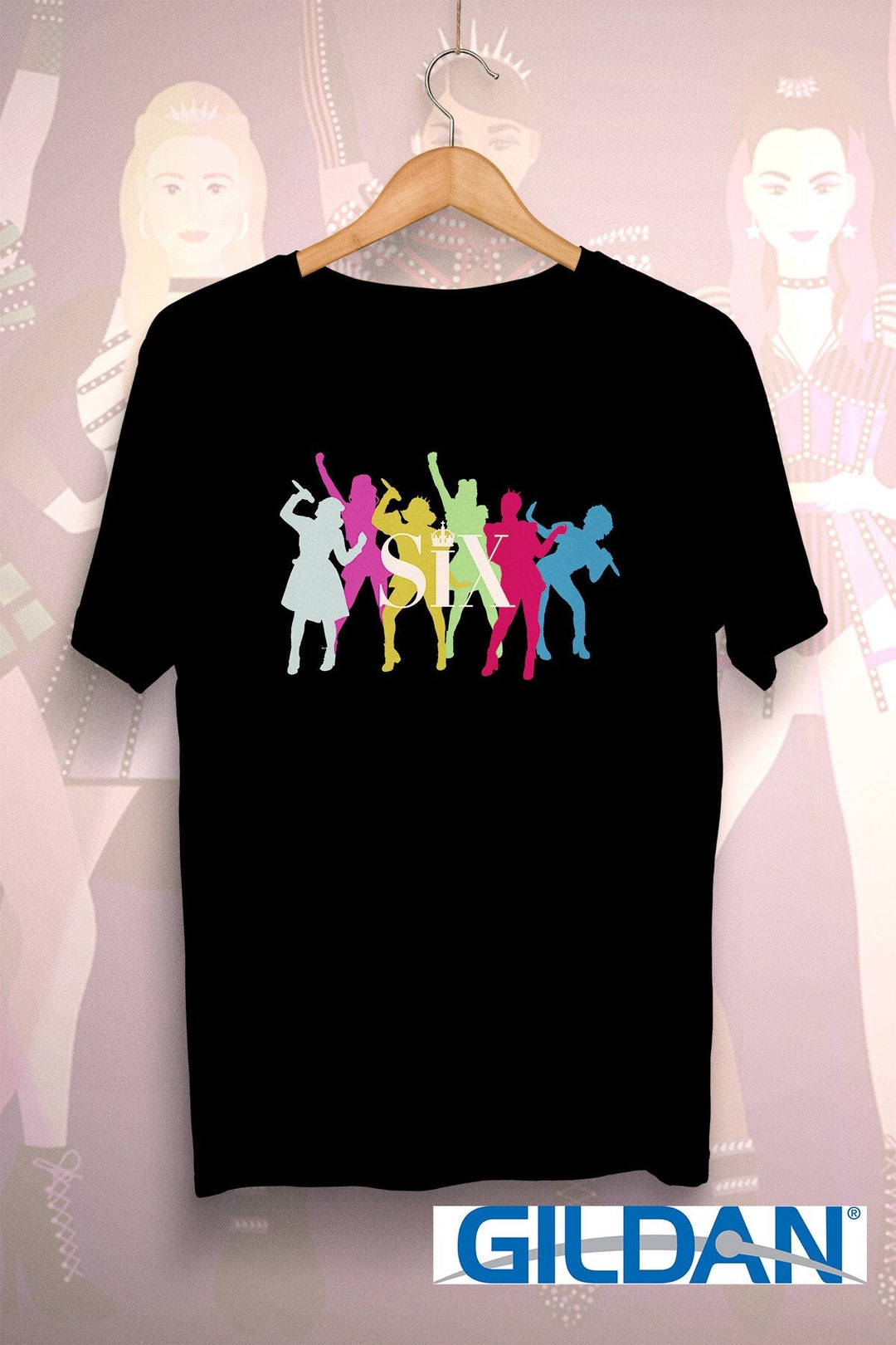 SIX the MUSICAL Tee Shirt - All Sizes Xs to Xxxl + Children's - Etsy
