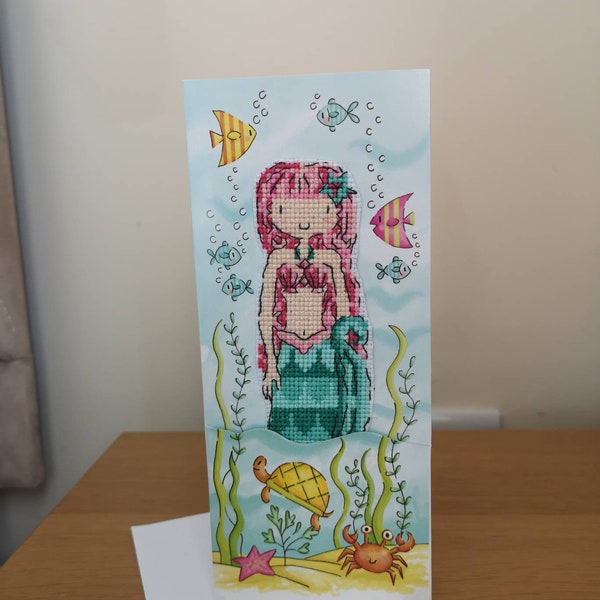 Mermaid Cross Stitch - Etsy UK