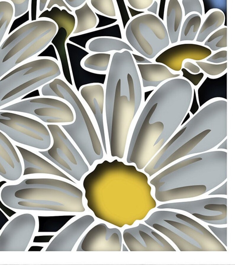 Daisy 3D Layered SVG/ Daisy Cut File for Cricut/ Daisy 3D - Etsy