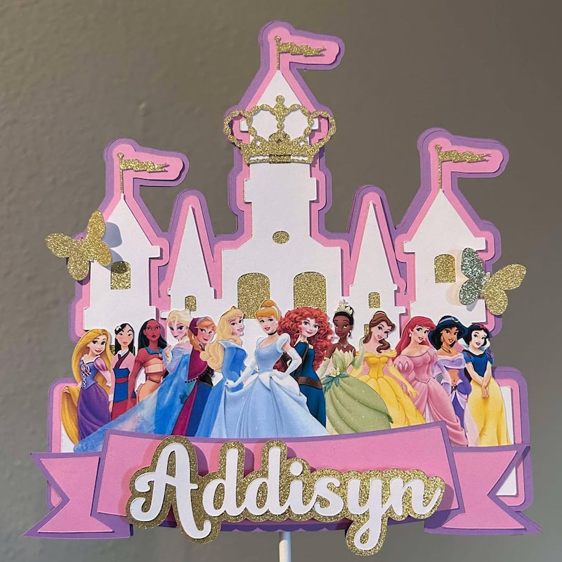 Princess Cake Topper - Etsy