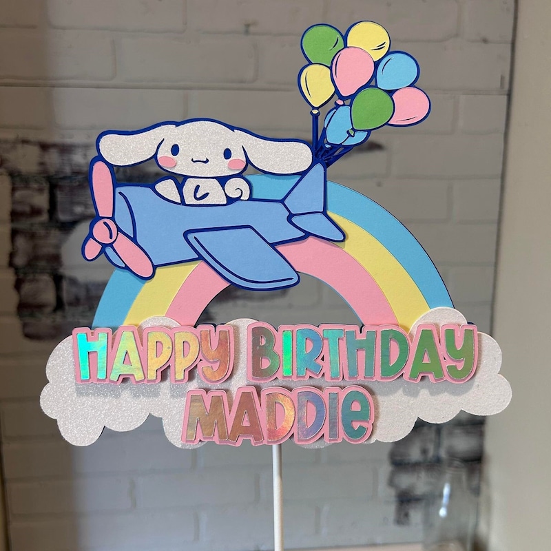 Cinnamon Roll Cake Topper - Etsy