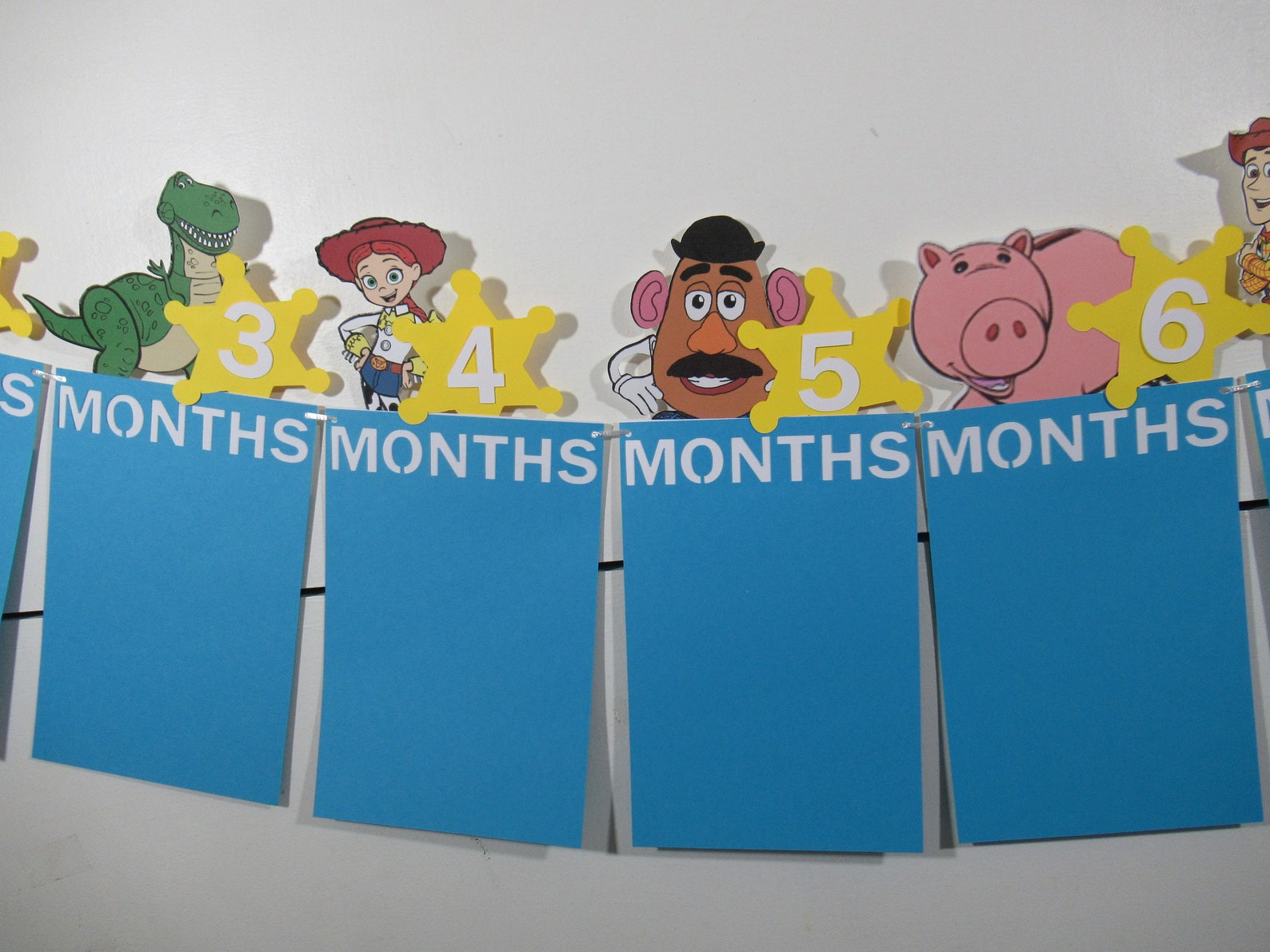 Toy Story Photo Banner / Toy Story Birthday / Toy Story Theme / Toy ...