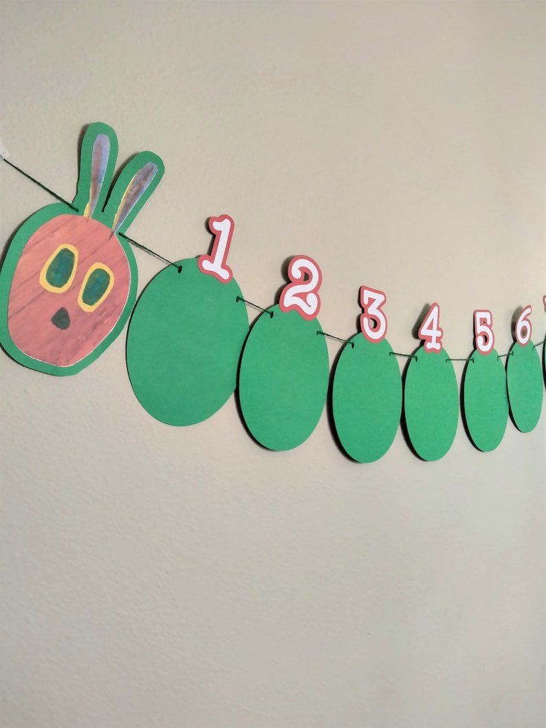 Very Hungry Caterpillar Photo Banner Hungry Caterpillar - Etsy