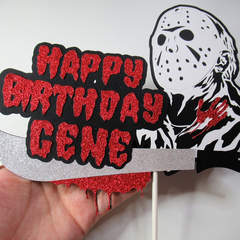 Horror Cake Topper - Etsy