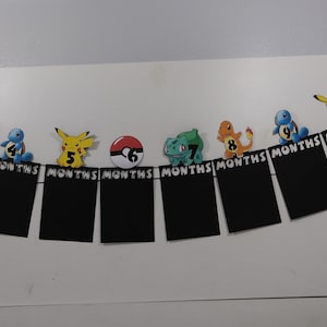 Pokemon Photo Banner / Pokemon Banner / Pokemon Birthday - Etsy
