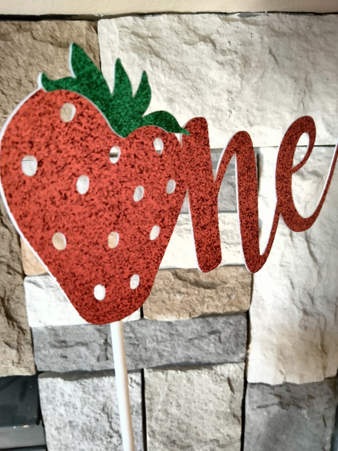Strawberry Cake Topper, Strawberry Theme, Strawberry Birthday, Berry ...