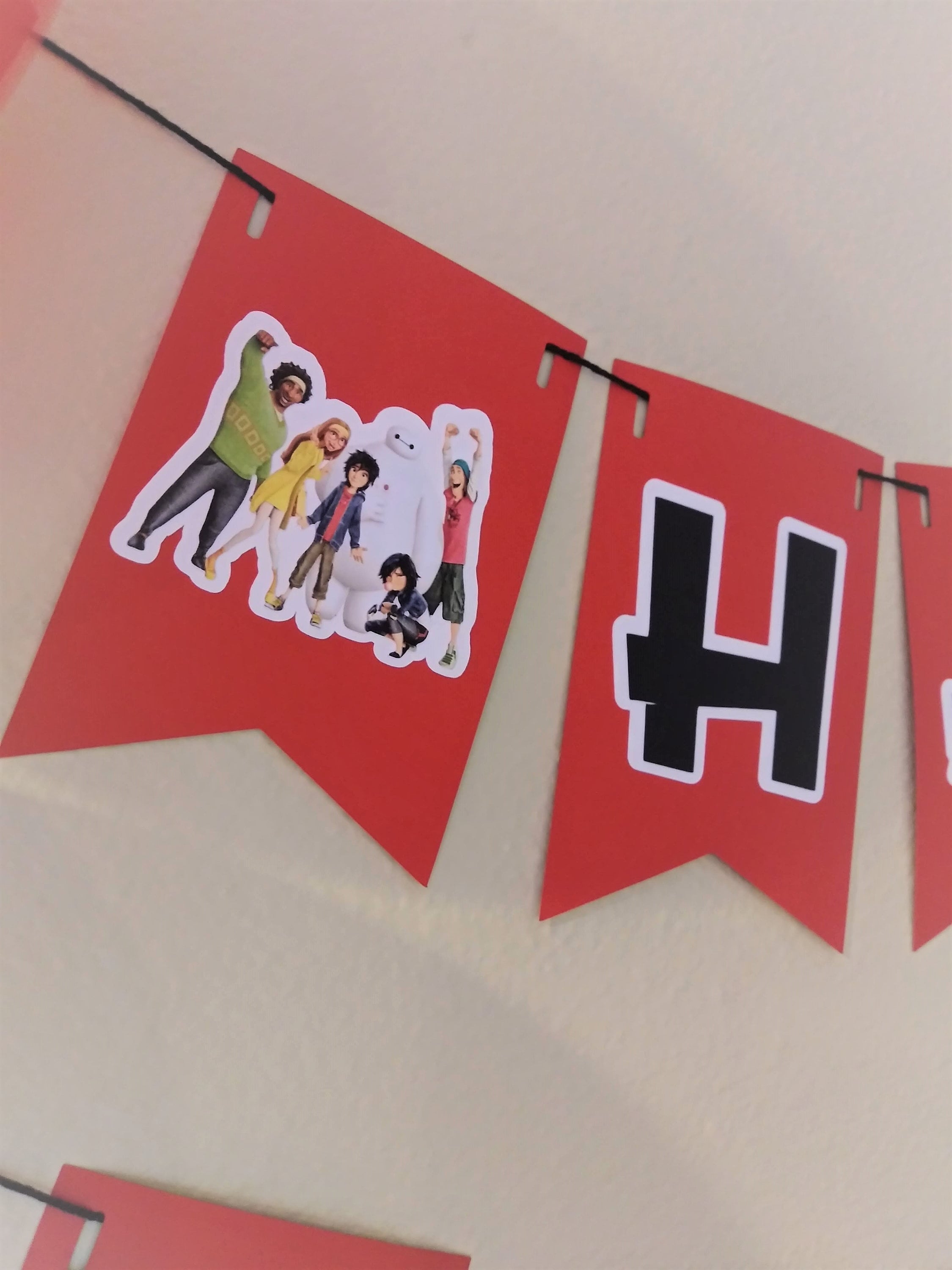 Big Hero 6 Banner - Big Hero Six Theme - Baymax Birthday - Baymax ...