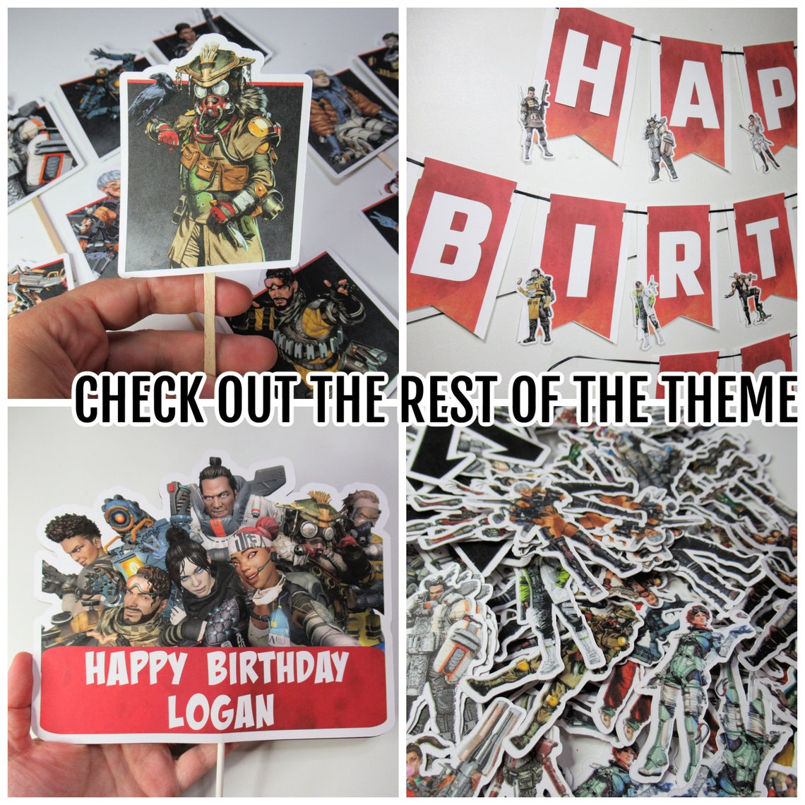 Apex Legends Cake Topper - Etsy