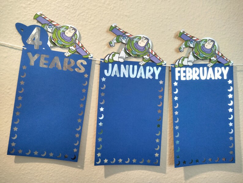 Buzz Lightyear Photo Banner Toy Story Photo Banner Buzz - Etsy