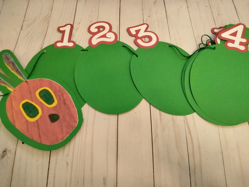 Very Hungry Caterpillar Photo Banner Hungry Caterpillar - Etsy