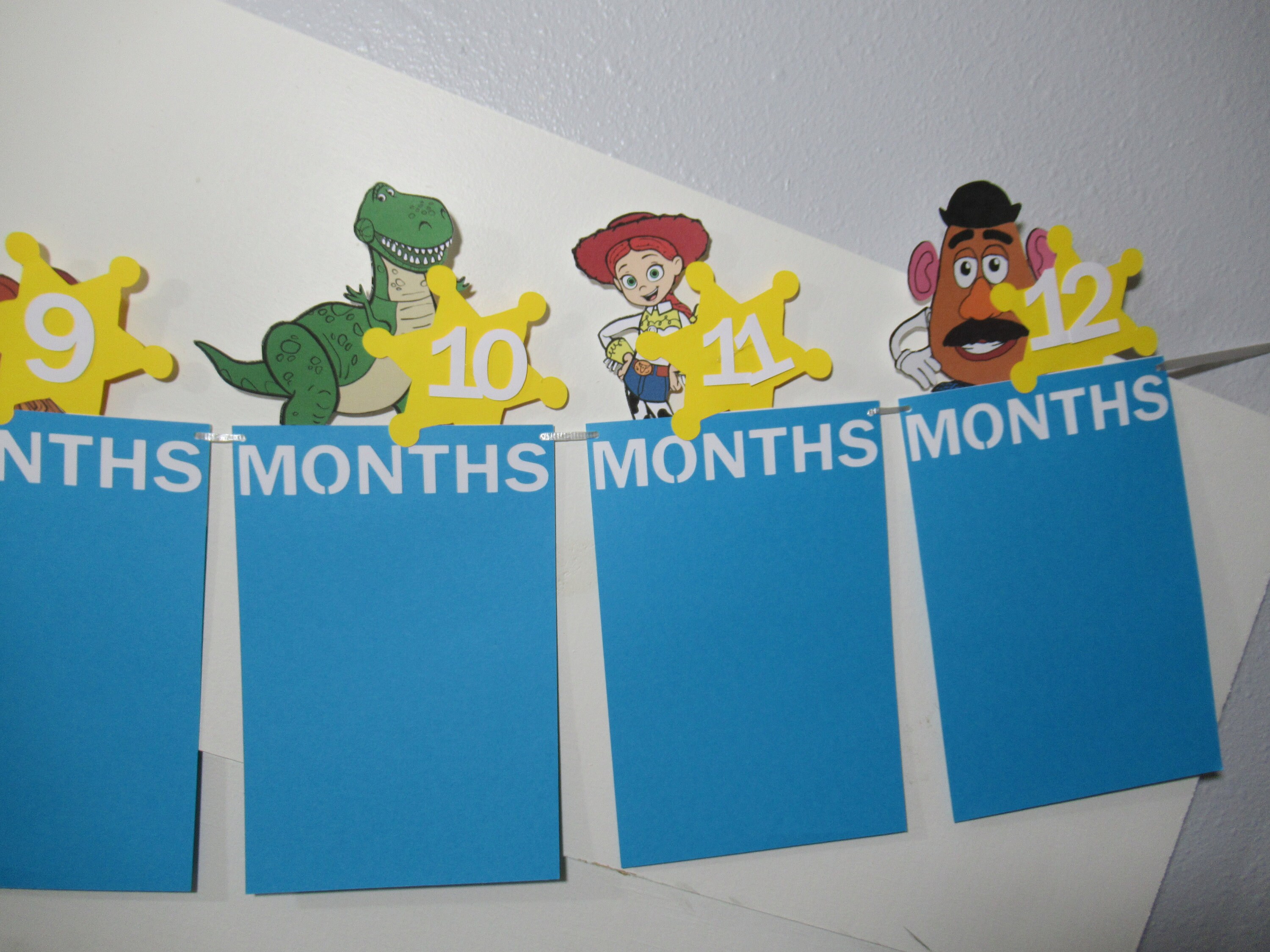 Toy Story Photo Banner / Toy Story Birthday / Toy Story Theme - Etsy