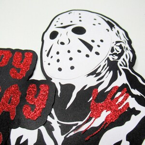 Jason Cake Topper - Friday the 13th Decor - Horror Theme - Halloween - Etsy