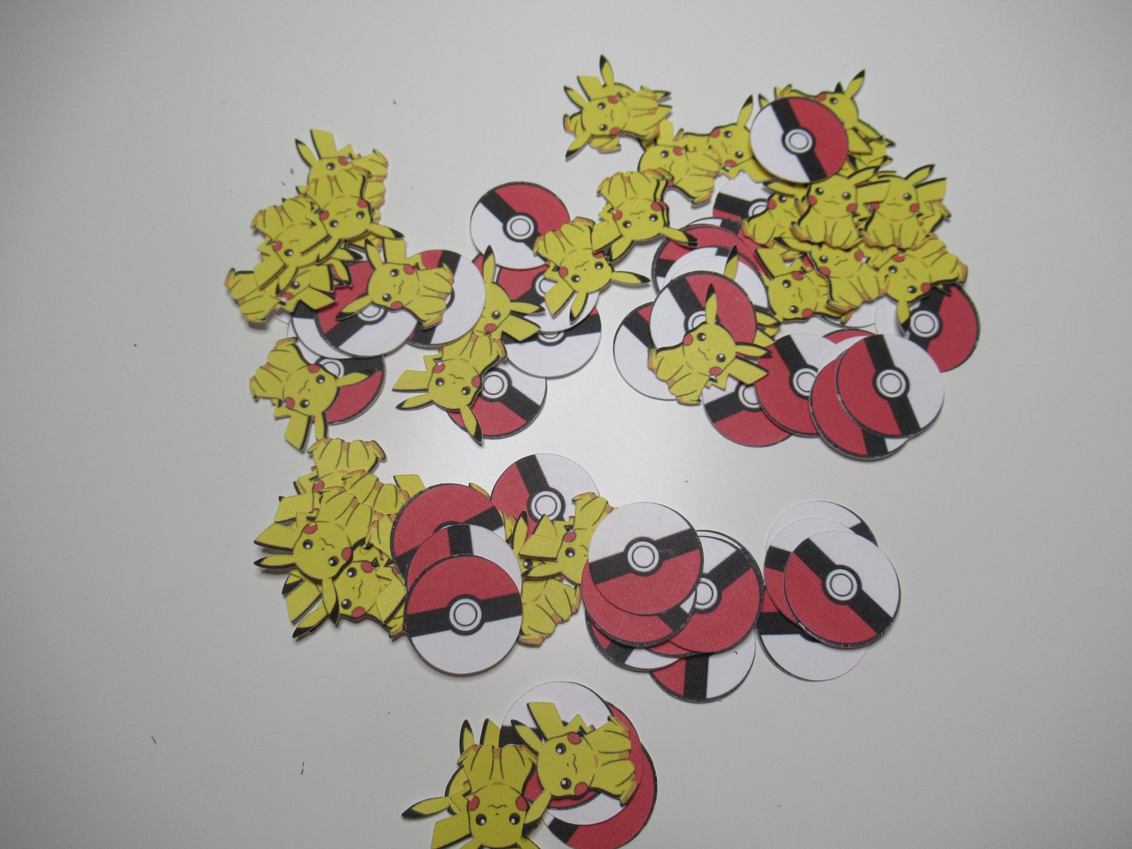 Pokemon Confetti Pokemon Birthday Table Decor | Etsy