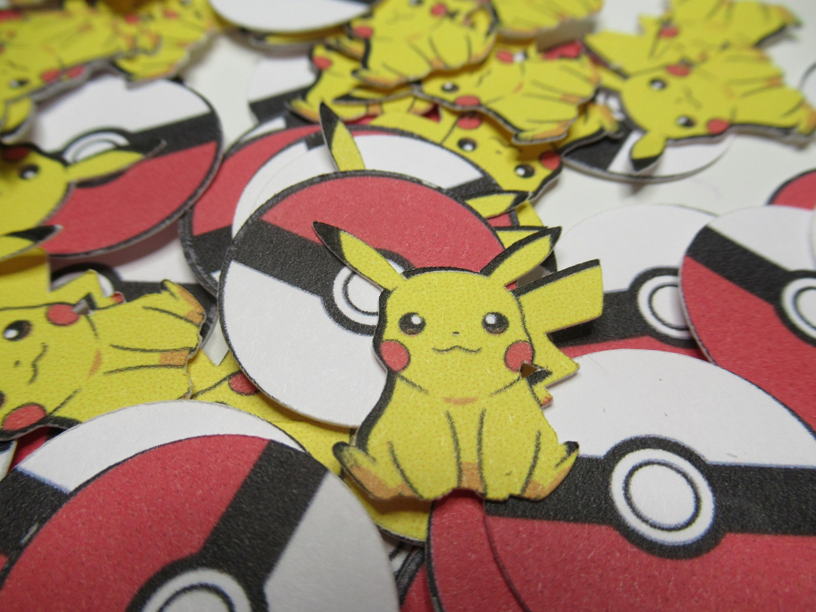 Pokemon Confetti Pokemon Birthday Table Decor | Etsy