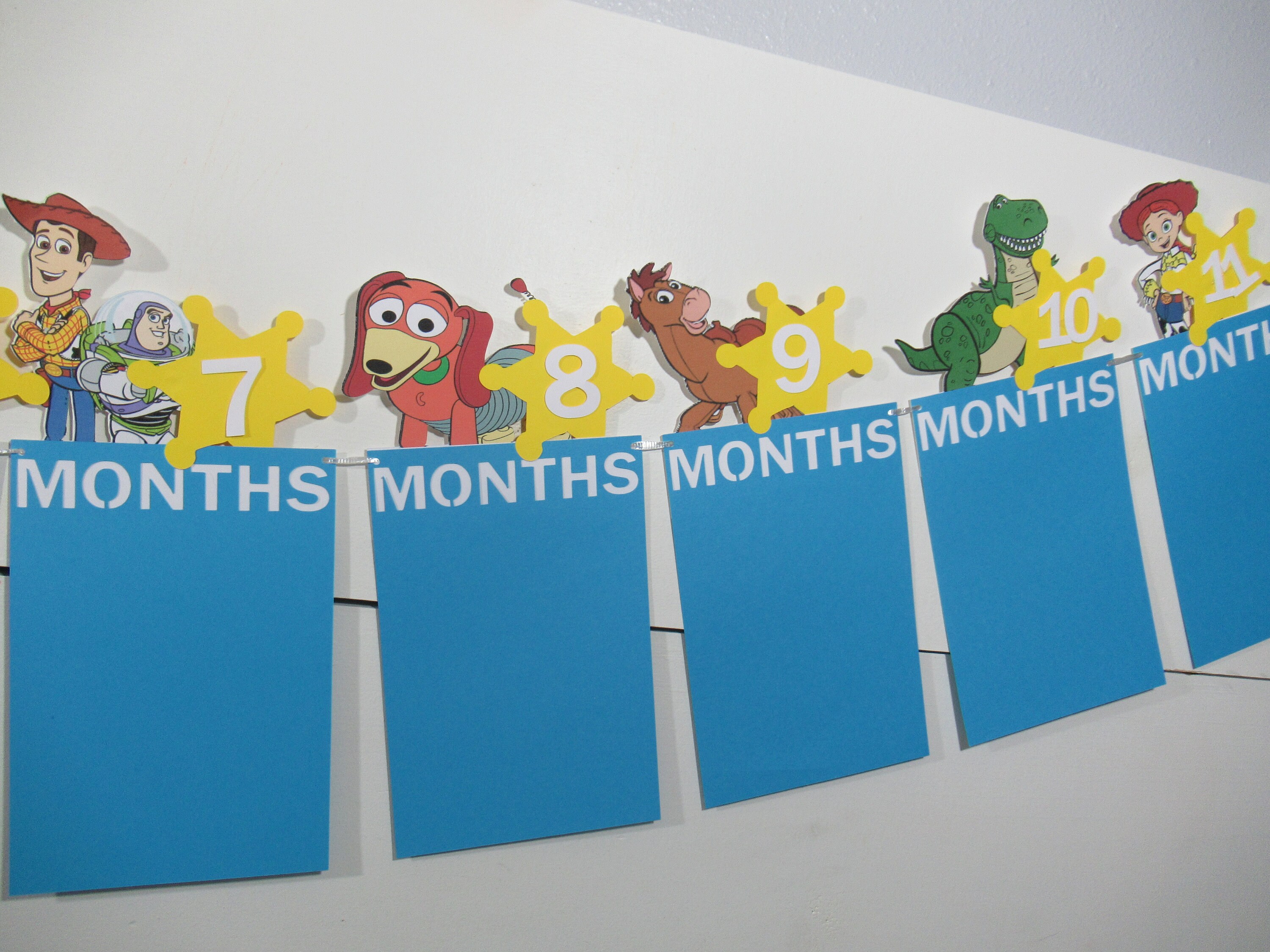 Toy Story Photo Banner / Toy Story Birthday / Toy Story Theme - Etsy
