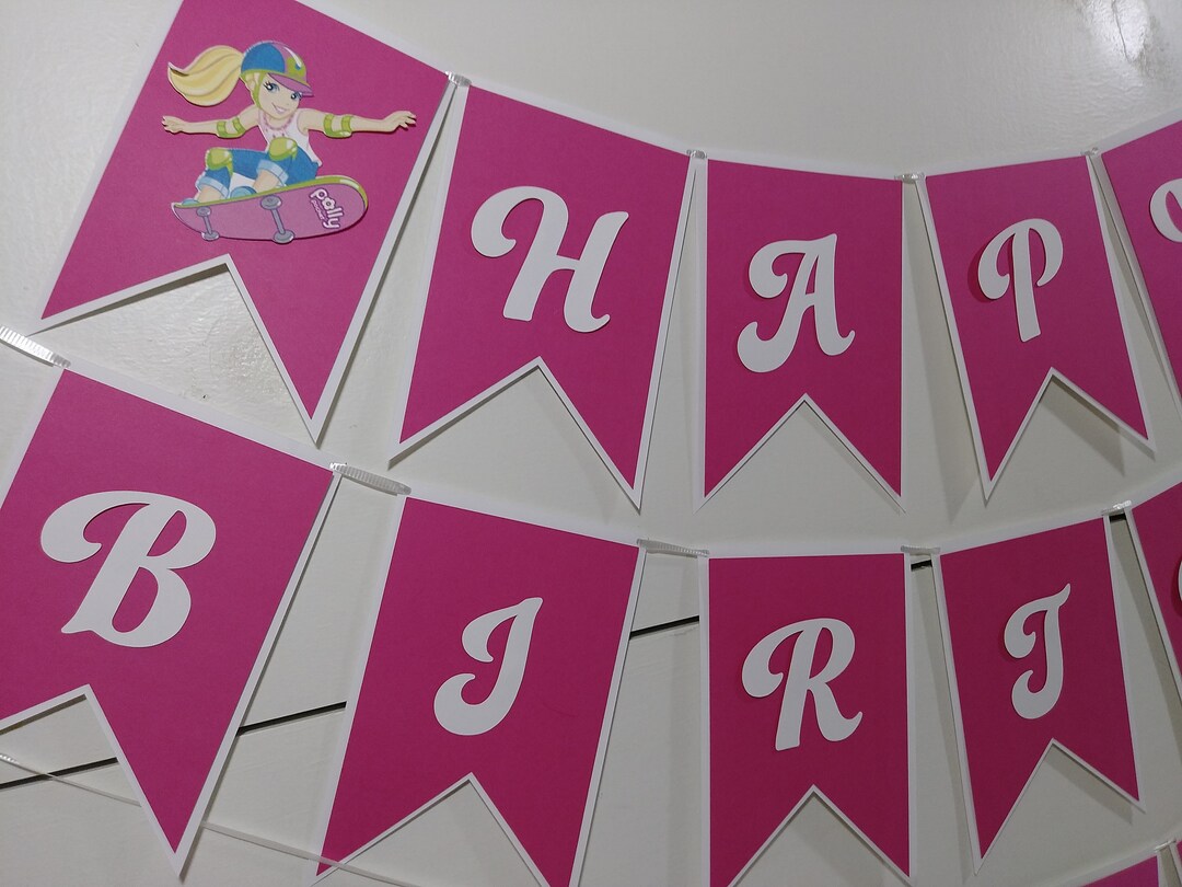 Polly Pocket Happy Birthday Banner - Etsy