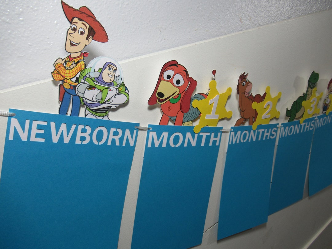 Toy Story Photo Banner / Toy Story Birthday / Toy Story Theme / Toy ...