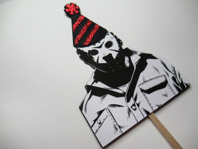 Jason Cupcake Toppers - Friday the 13th Decor - Horror Theme ...