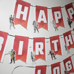 Apex Legends Birthday Banner - Etsy