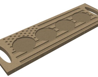 Card Making & Stationery Beer Flight Template 3-21 Inches with 2.5 Inch ...