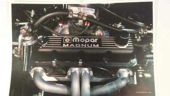 Mopar Engine Photo - Etsy