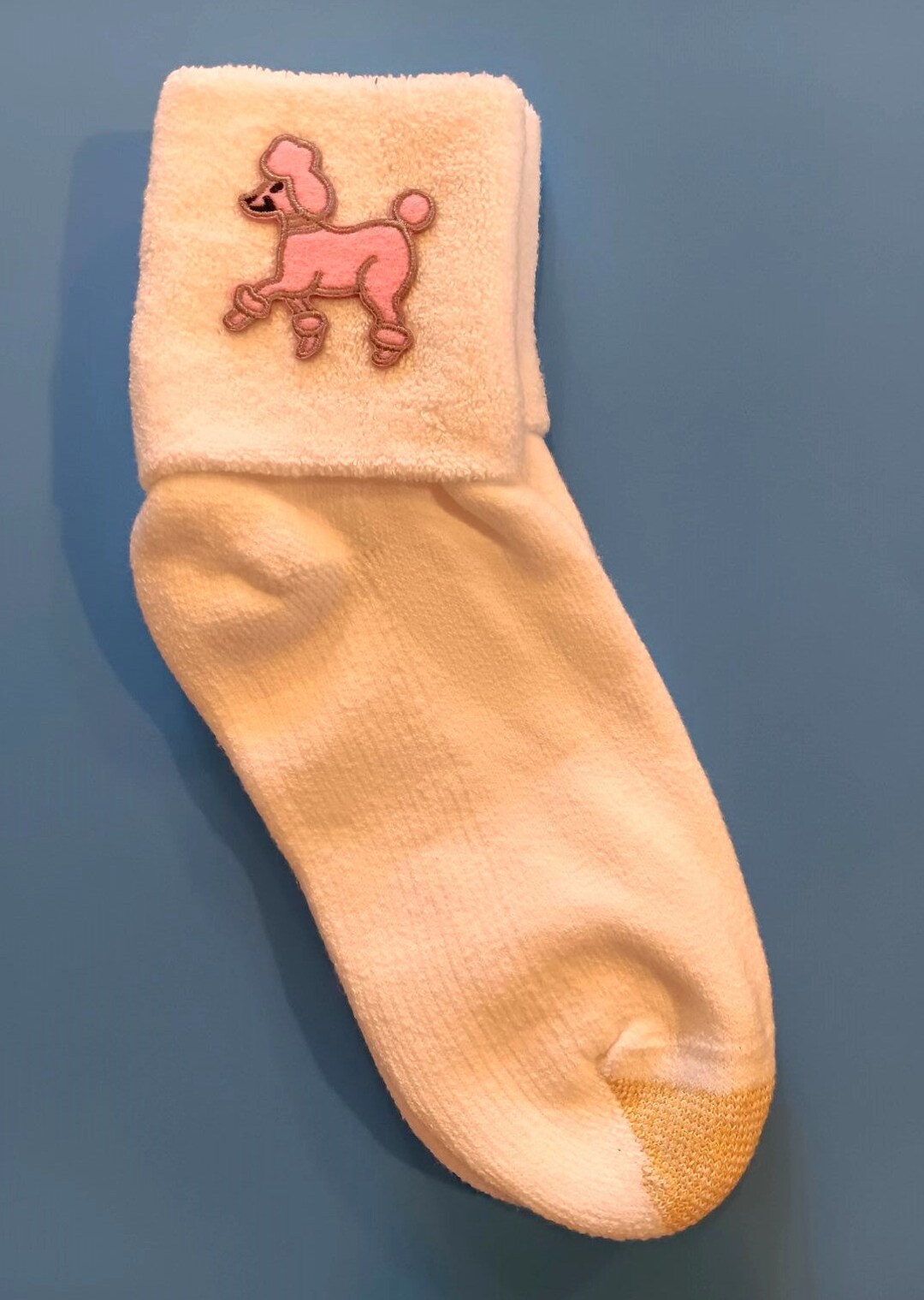 Ladies Bobby Socks With Pink Poodle Shoe Size 6-9 - Etsy