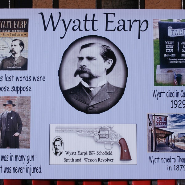 Wyatt Earp - Etsy