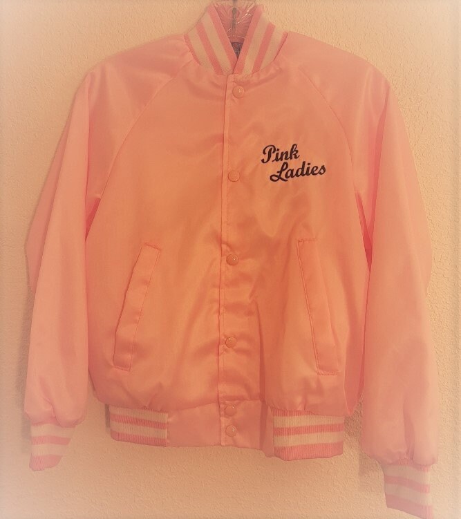 Pink Ladies Satin Jacket. USA Made Jacket Adult Sizes. Has - Etsy