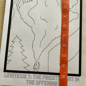 Leviticus 7: the Priest's Part in the Offering, Digital Download ...