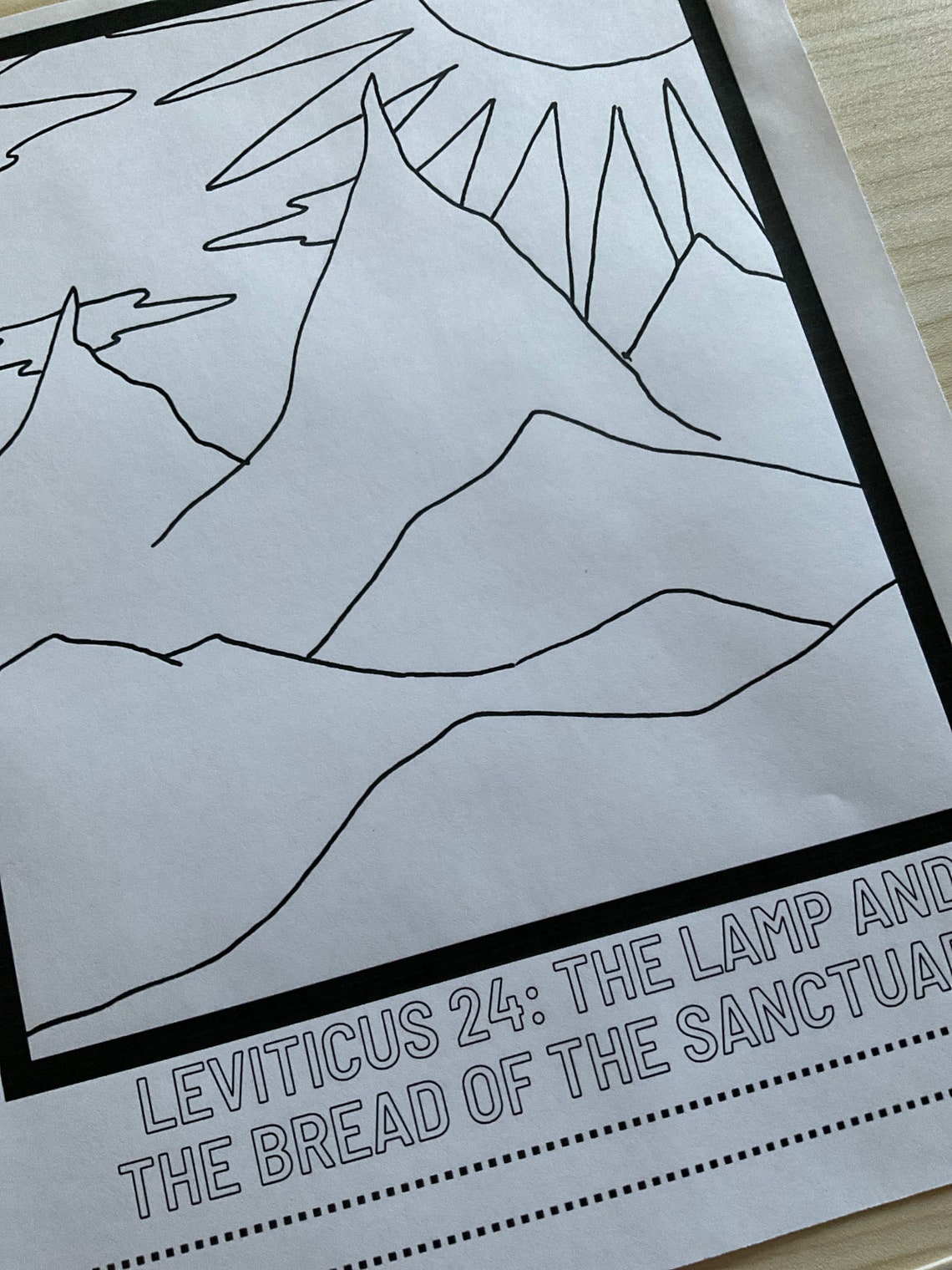 Leviticus 24: the Lamp and the Bread of the Sanctuary, Digital Download ...