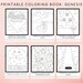 Genesis Coloring Book, Bible Study, Digital Download, Print at Home and ...