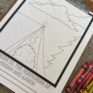 Numbers 12: the Murmuring of Miriam and Aaron, Digital Download, Print ...