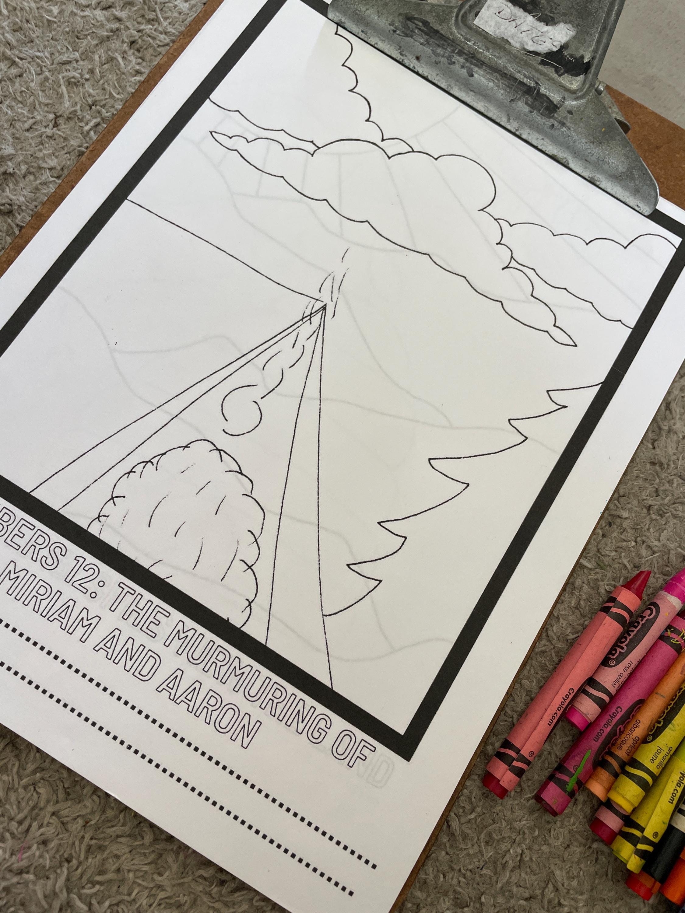 Numbers 12: the Murmuring of Miriam and Aaron, Digital Download, Print ...