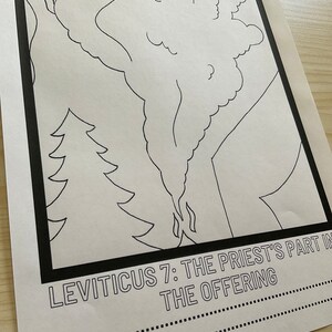Leviticus 7: the Priest's Part in the Offering, Digital Download ...