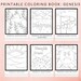 Genesis Coloring Book, Bible Study, Digital Download, Print at Home and ...