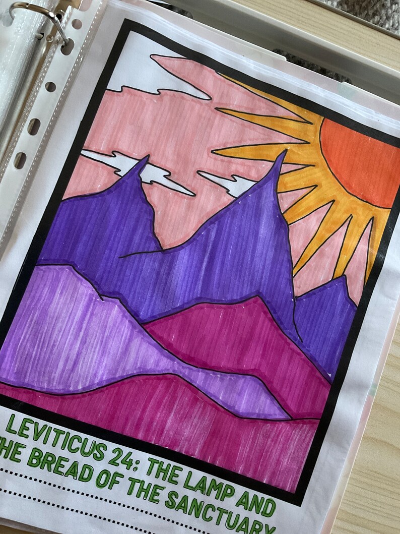 Leviticus 24: the Lamp and the Bread of the Sanctuary, Digital Download ...