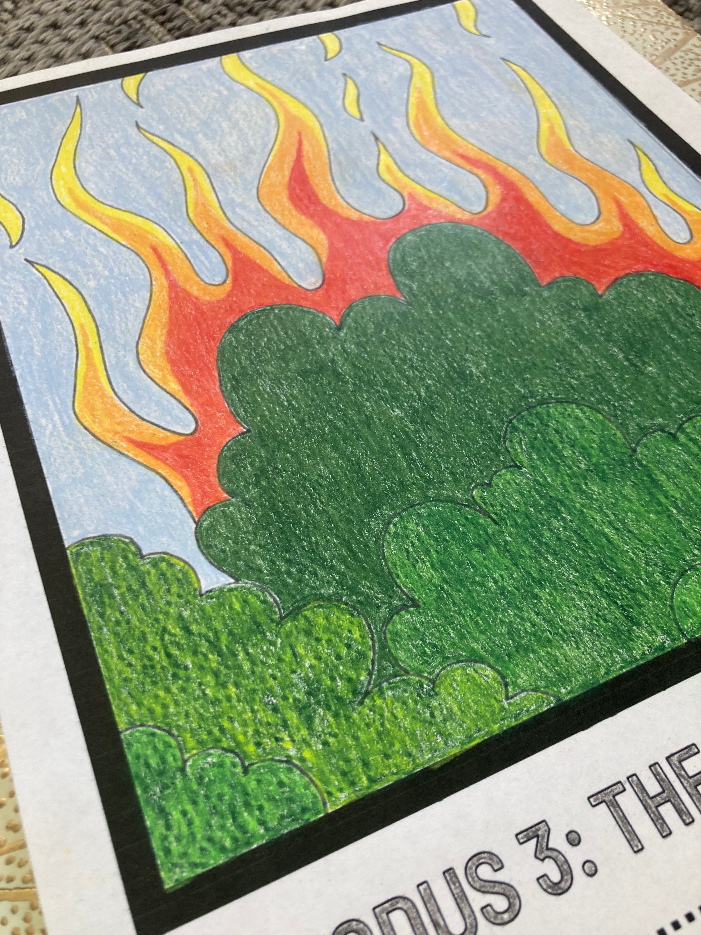 Exodus 3: the Burning Bush, Bible Study, Digital Download, Print ...