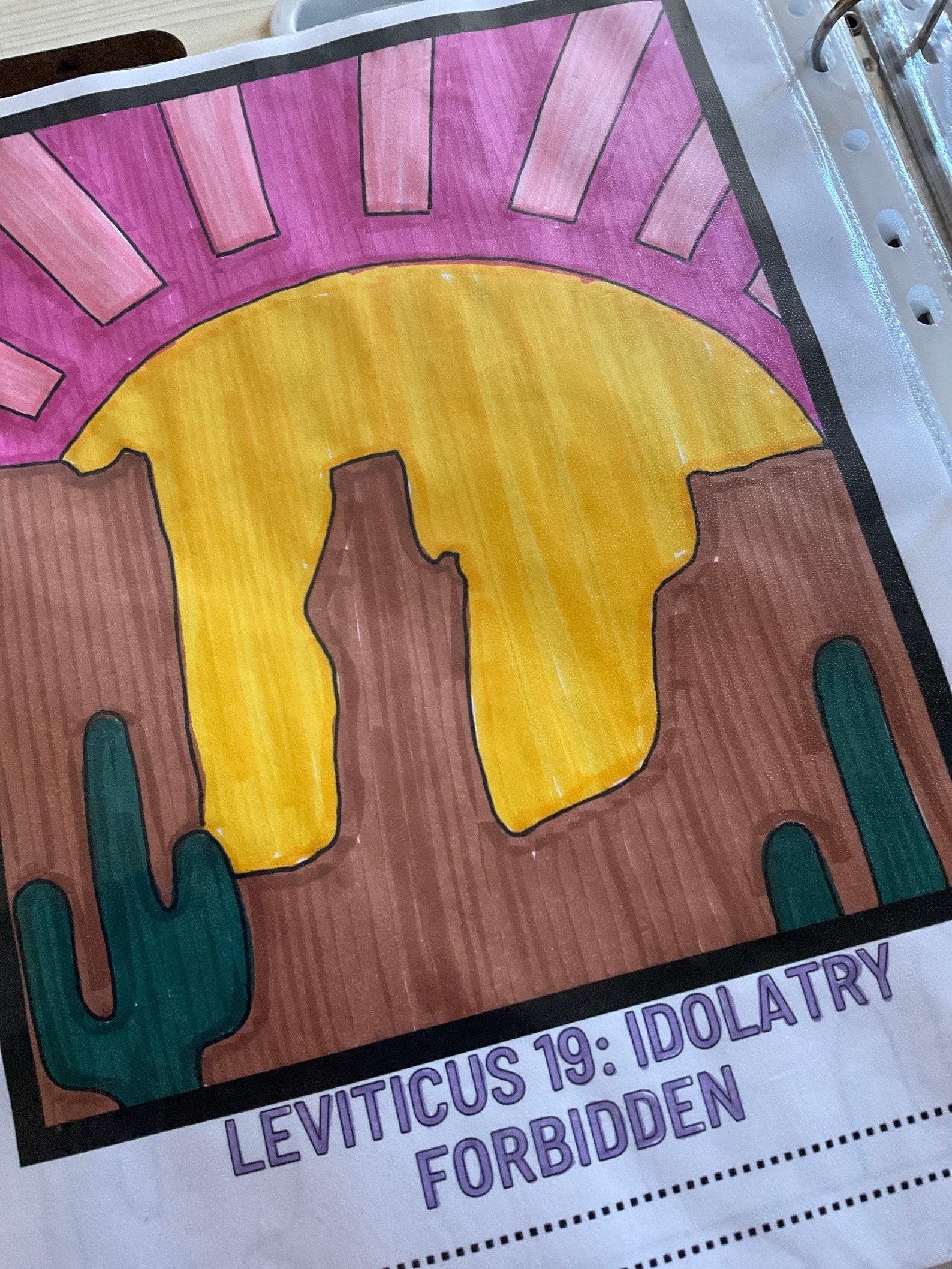 Leviticus 19: Idolatry Forbidden, Coloring Page, Digital Download ...